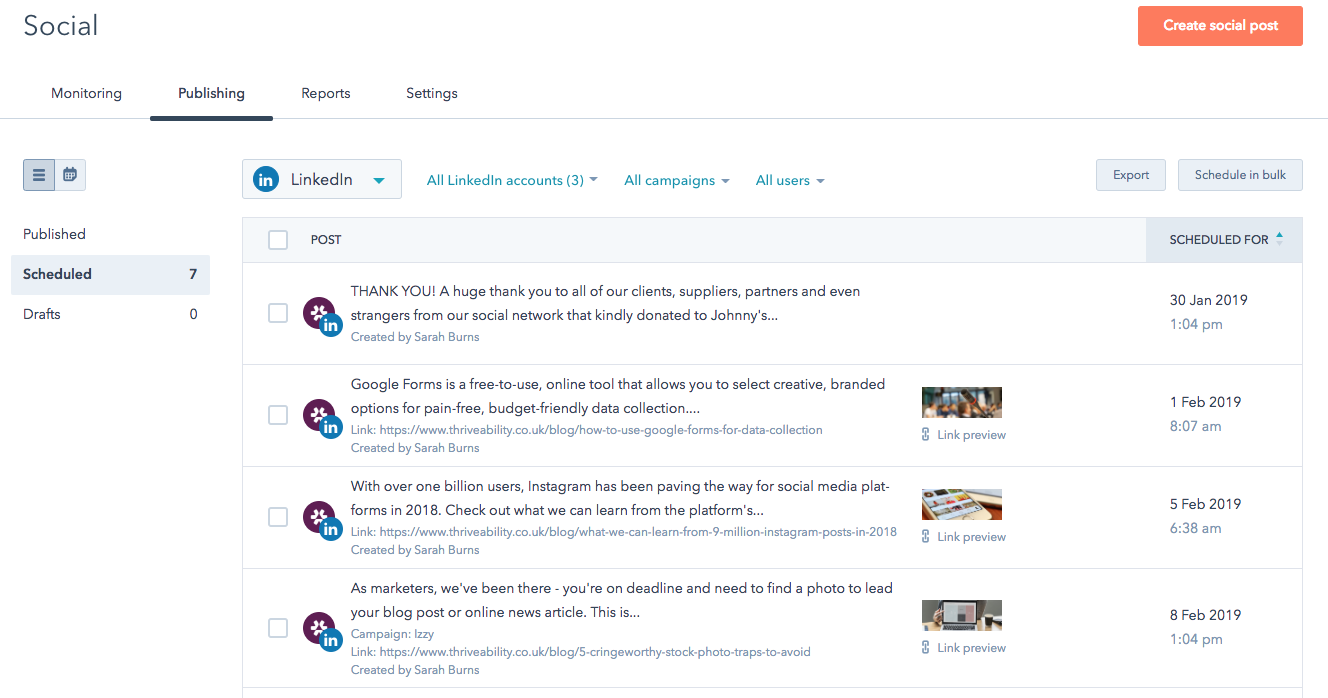 What are HubSpot’s Social Media Tools?