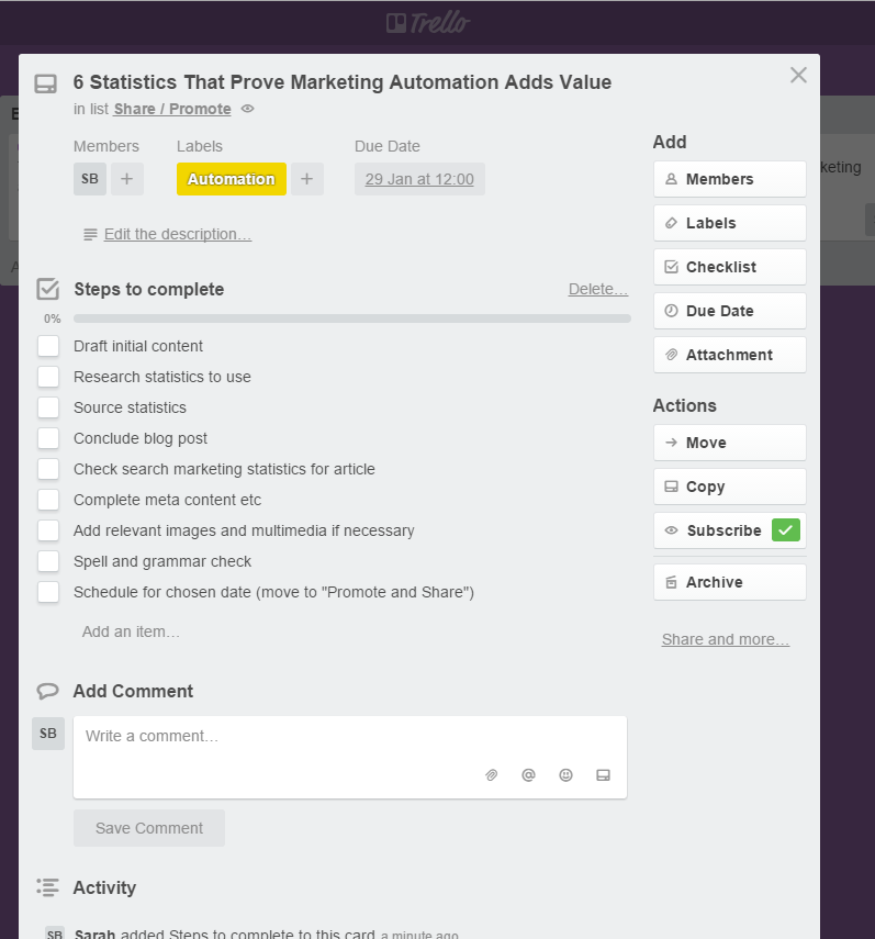 How To Transform Your Editorial Calendar With Trello How To Transform Your Editorial Calendar With Trello